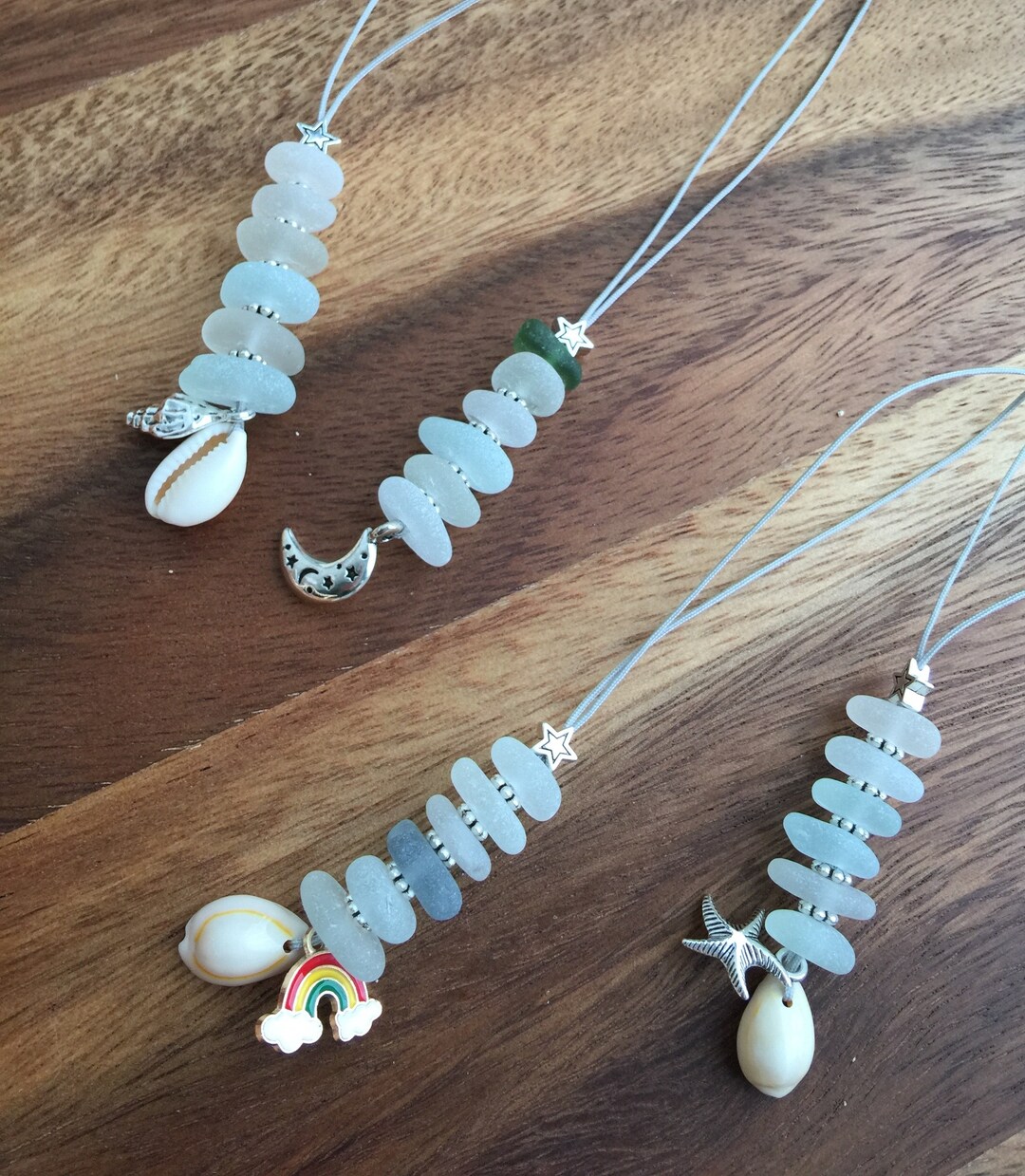 Seaham Sea Glass Sun Catcher: Handmade Beach Decor Mobile - Etsy