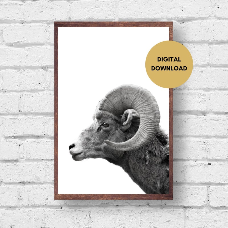 Ram Painting - Etsy Canada
