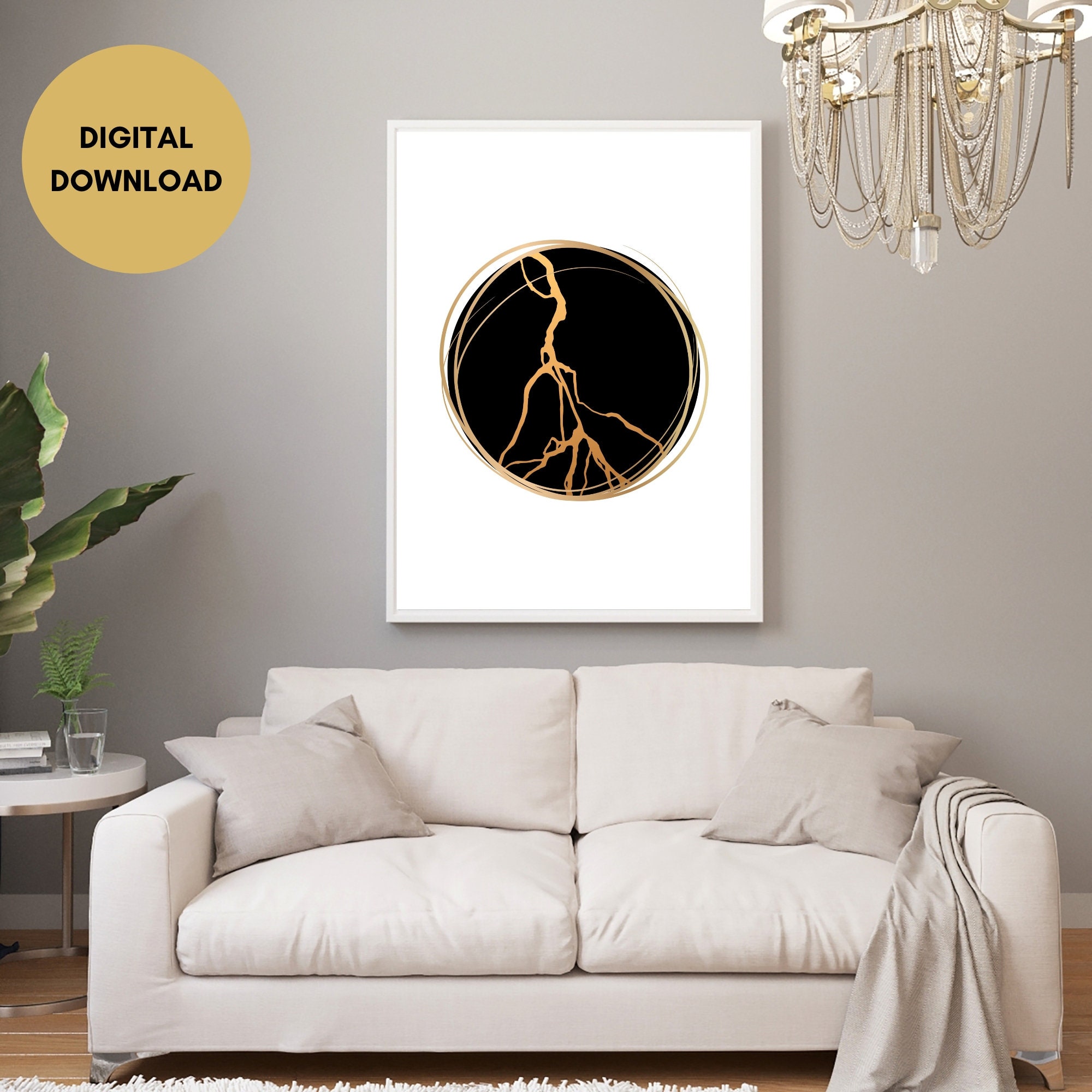 Kintsugi Wall Art Print Digital Download Japanese Kintsugi - Etsy