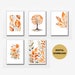 Watercolor Autumn Wall Art, Set of 5, Digital Prints, Fall Wall Art ...
