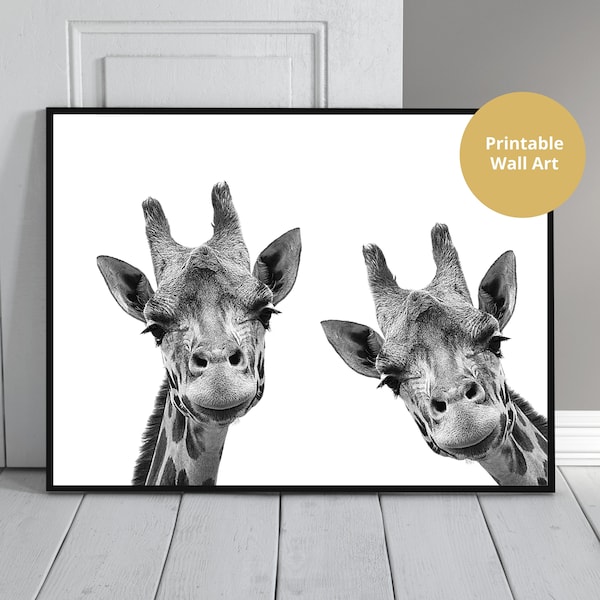 Giraffe Print - Etsy