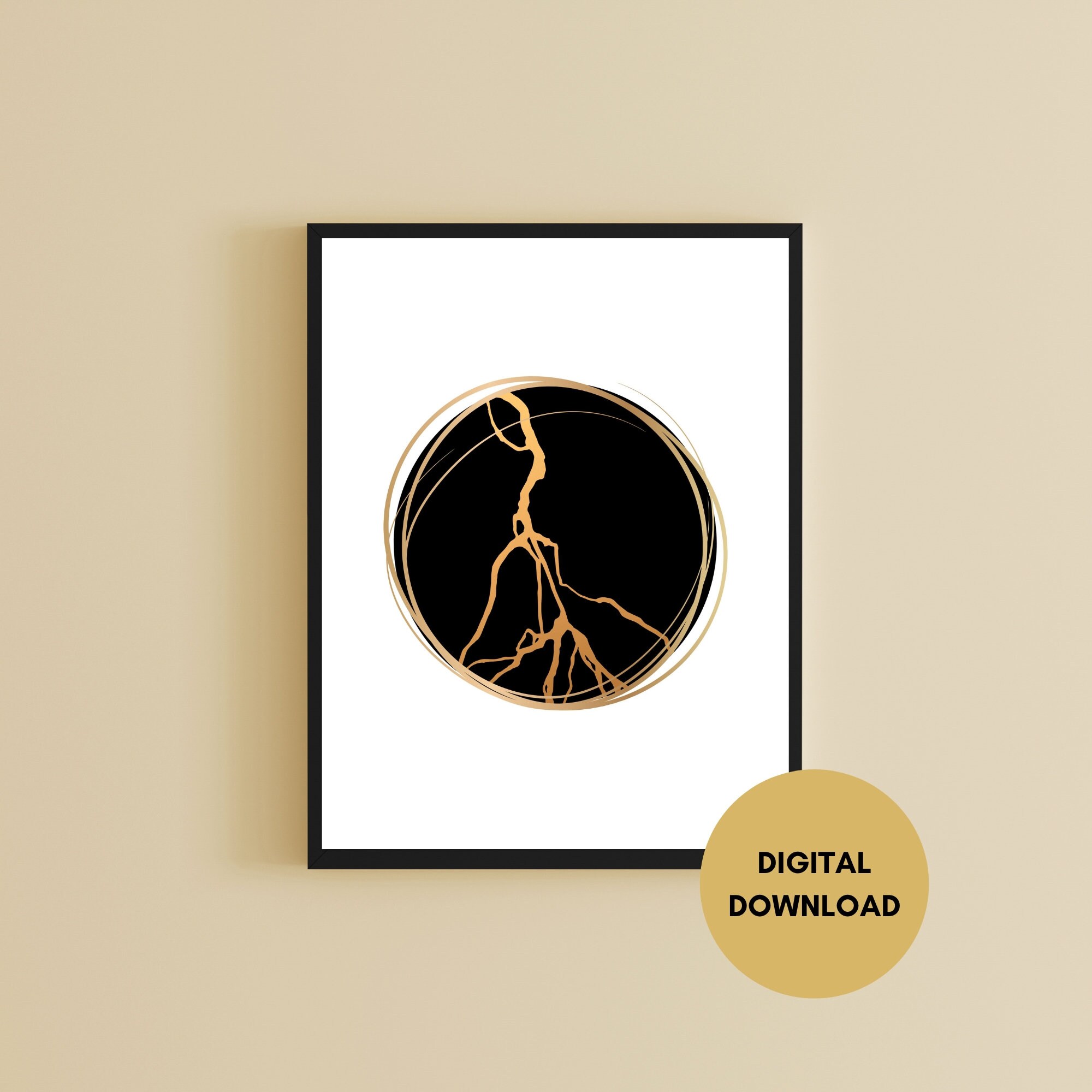 Kintsugi Wall Art Print Digital Download Japanese Kintsugi - Etsy