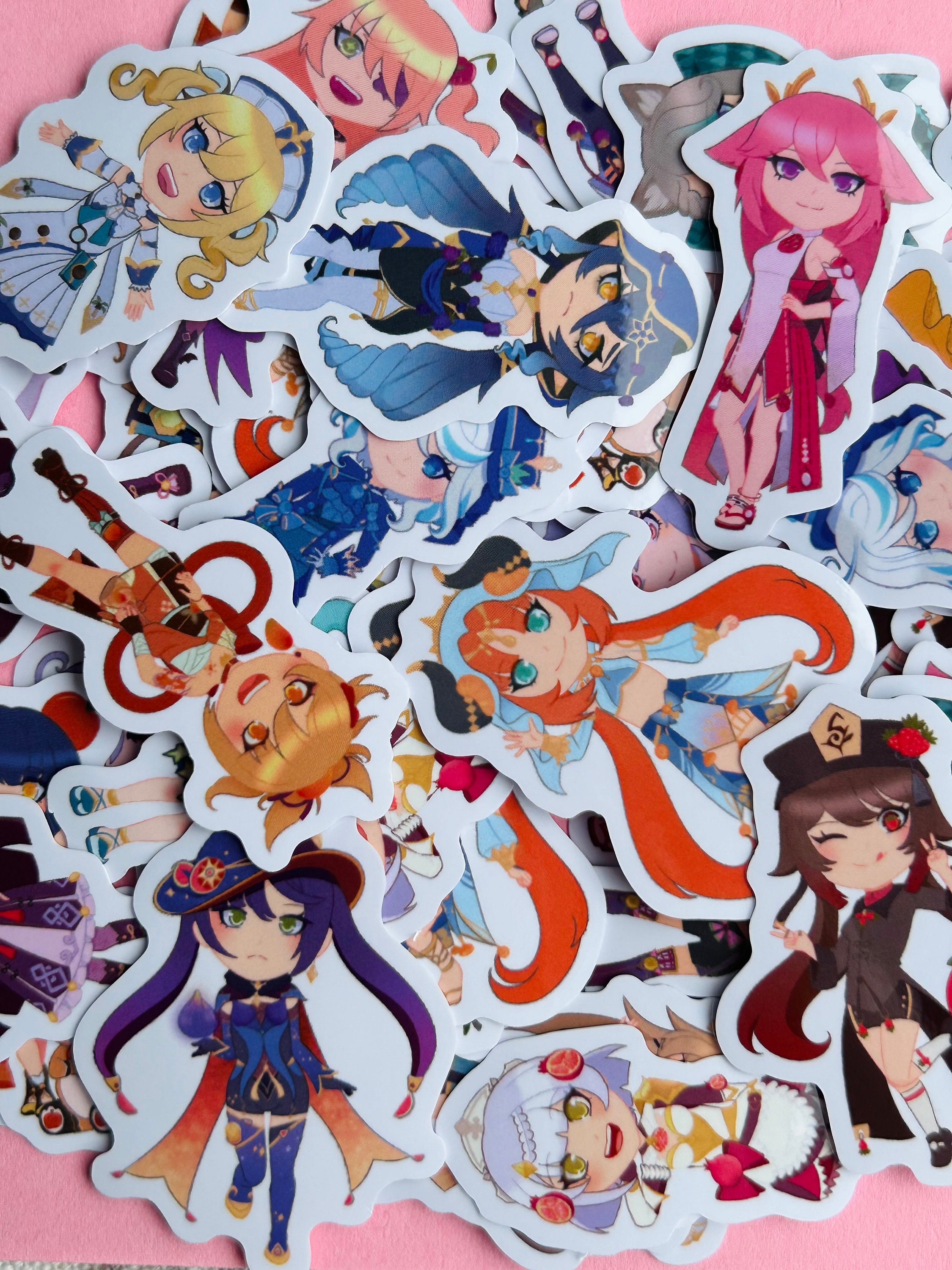 GENSHIN IMPACT GIRLS 1 Stickers - Etsy