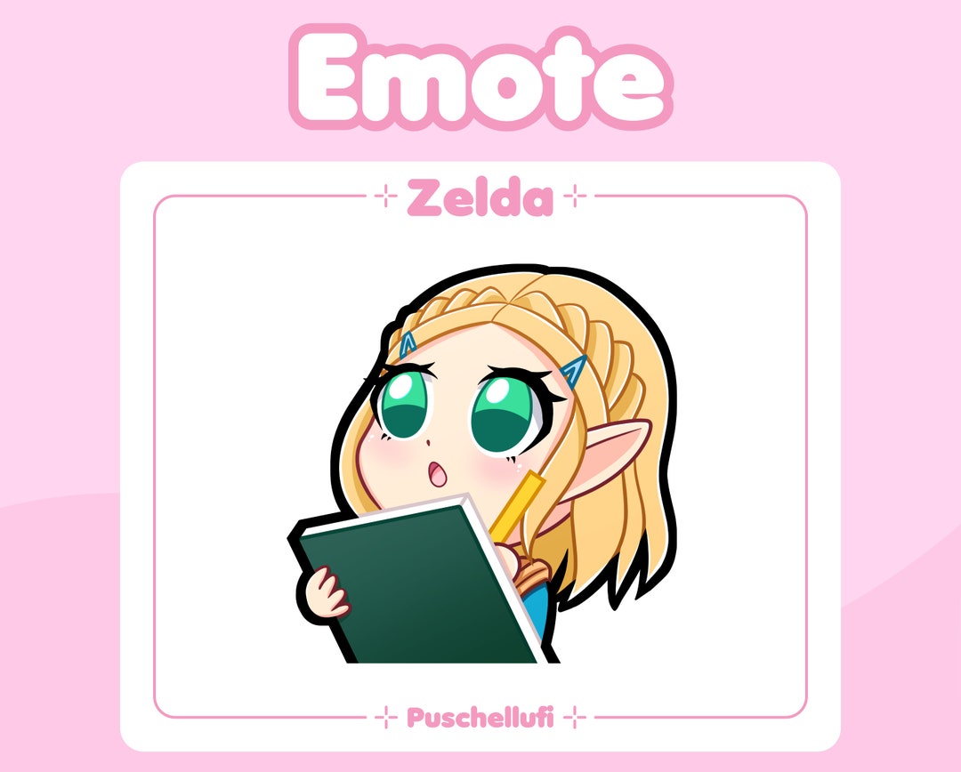 Zelda Notes Emote - Etsy
