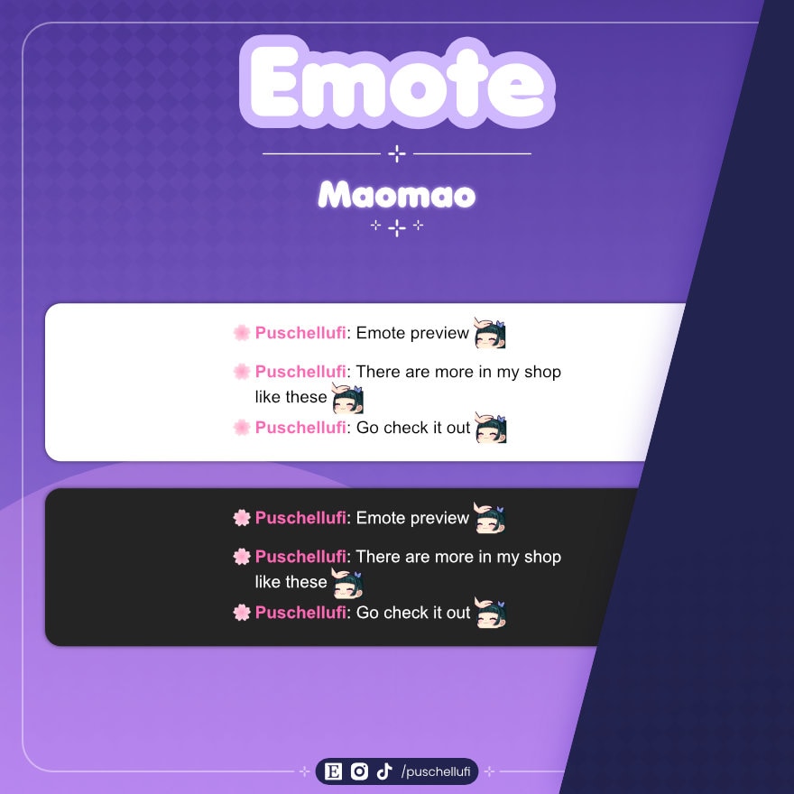 Maomao Head Pat Emote / Twitch, Discord, Youtube - Etsy