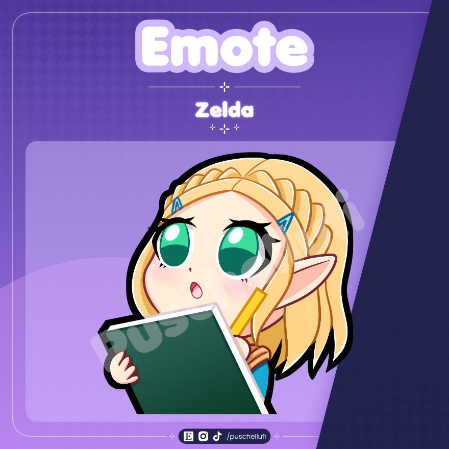 Zelda Notes Emote / the Legend of Zelda - Etsy Canada
