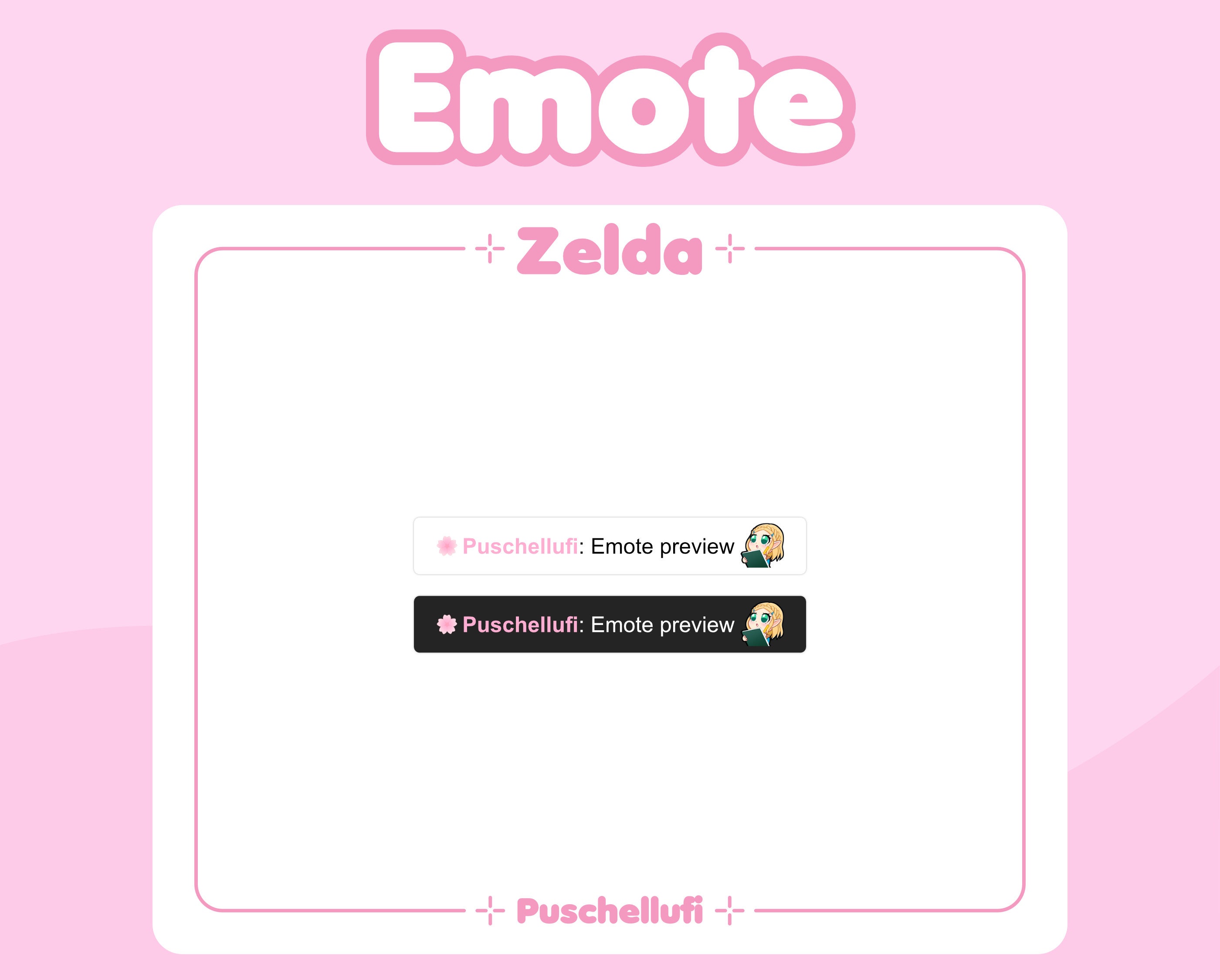 Zelda Notes Emote - Etsy
