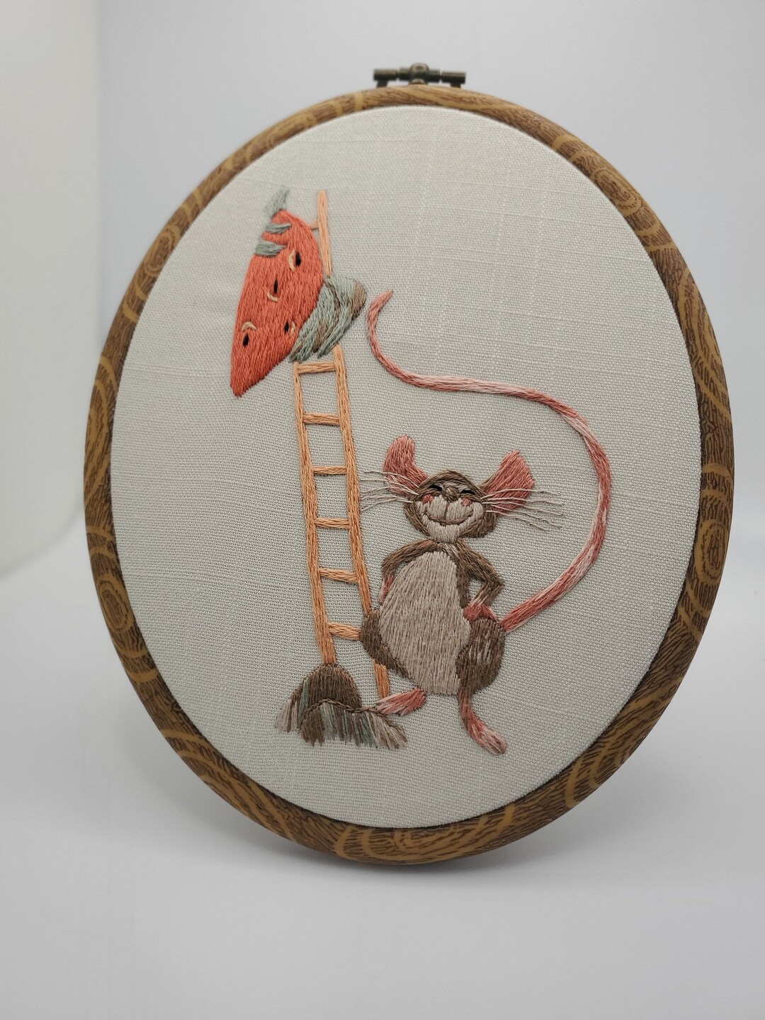 Little Mouse Children's Book Embroidery - Etsy