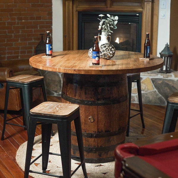 Barrel Table - Etsy