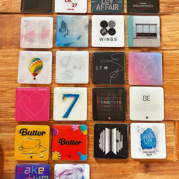 Bts Album Stickers - Etsy