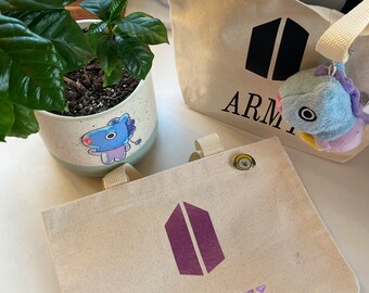 My Little Buddy Group Tote Bag / Produce Bags / Trendy Tote Bag / Cute ...
