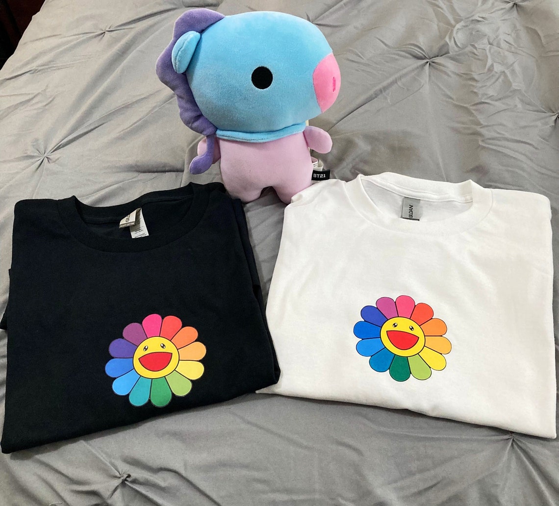 BTS J-hope Inspired hobi Flower T-shirt - Etsy