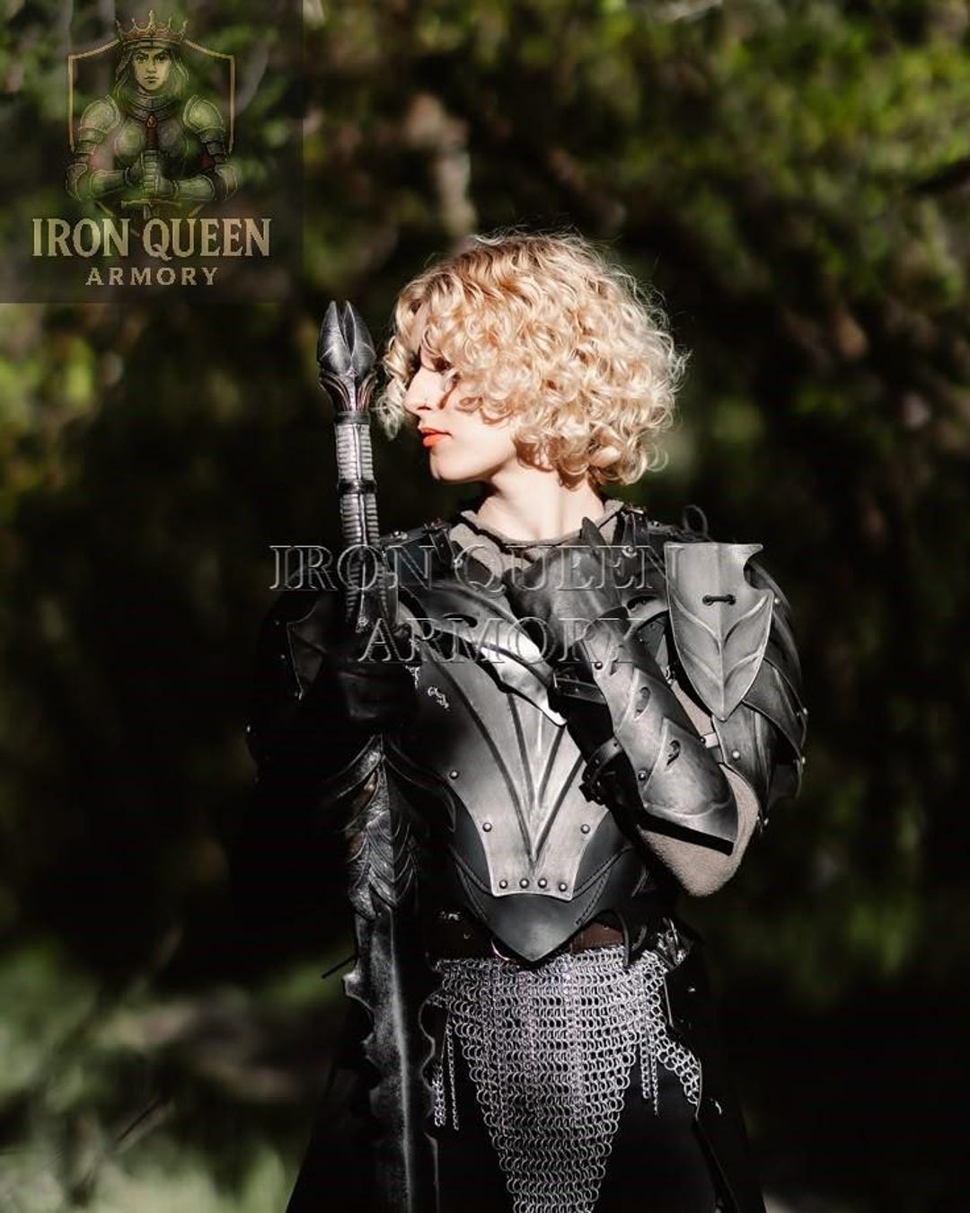 Lady Knight Armor Cosplay Suit: Wearable Steel, Medieval Fair Outfit ...
