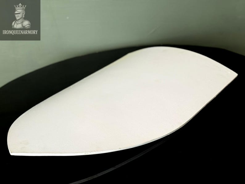 Blank Heater Shield – Paintable Medieval Shield - White Blank Shield ...