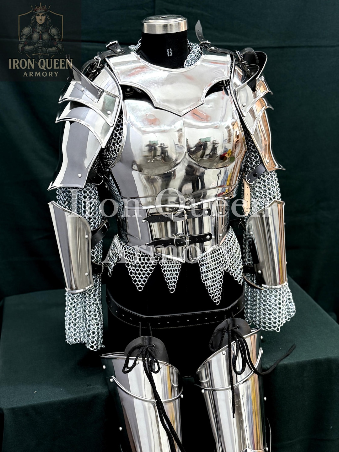 Knight Women's Corset Armor Suit: Medieval Warrior Queen Cosplay Set - Etsy