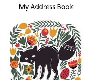 Hydrangeas Large Address Book - Etsy