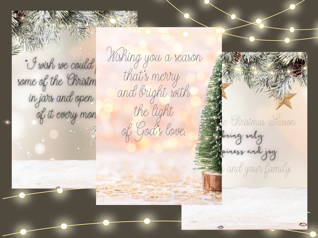 Printable Christmas Cards Merry Christmas Christmas Printable Gift ...