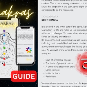 Chakras | Chakra Guidebook | Chakras Cheat Sheet | Chakras Printable ...