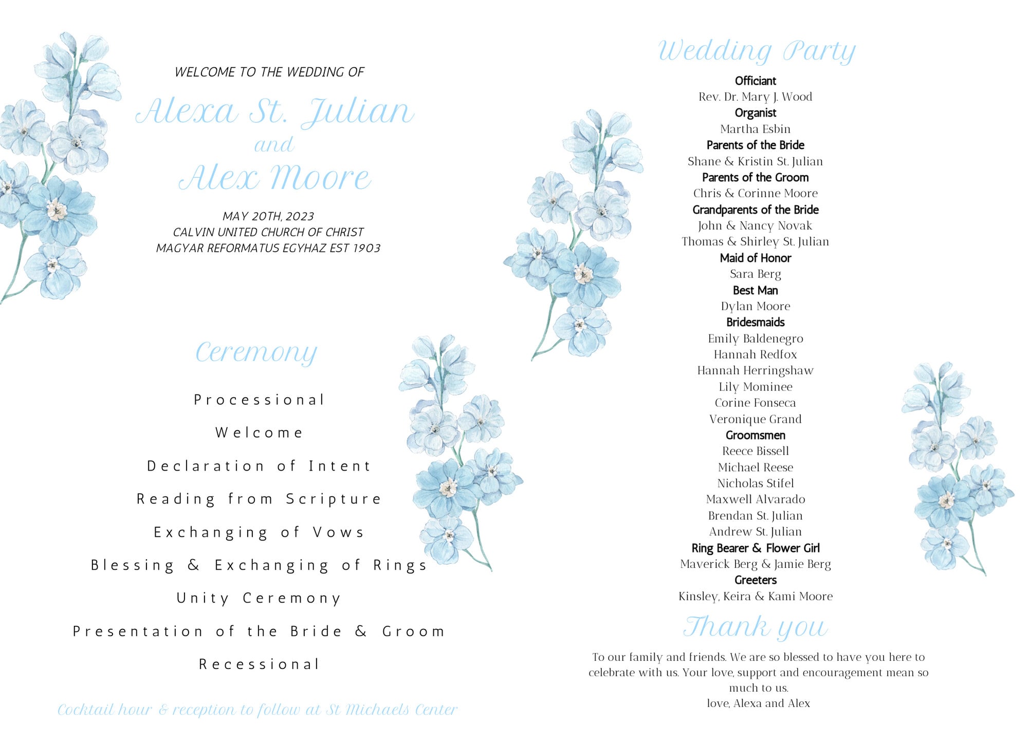 Wedding Ceremony Program - Etsy