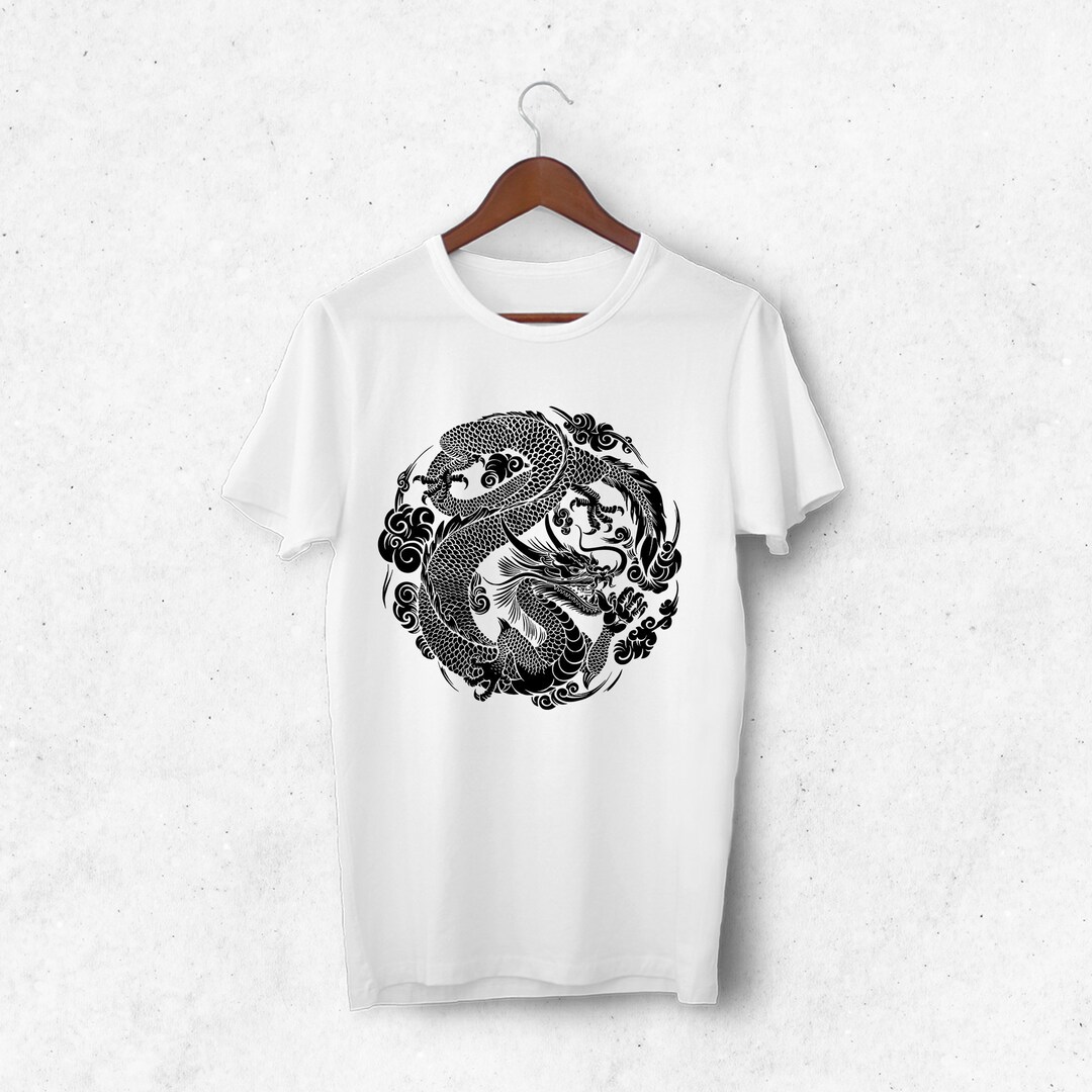 Chinese Dragon Shirt, Japanese Dragon, Mythical Creature, Fantasy Vibes ...