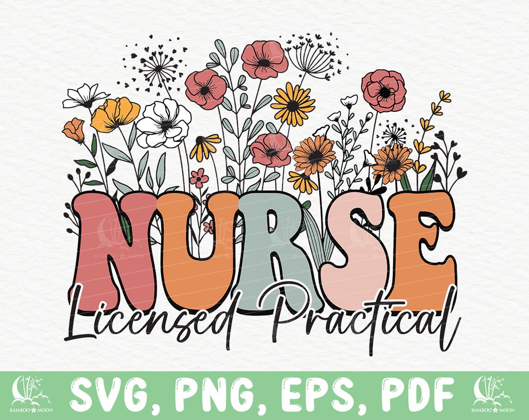 LPN Licensed Practical Nurse Svg Png Eps Pdf, Digital Download Cut ...