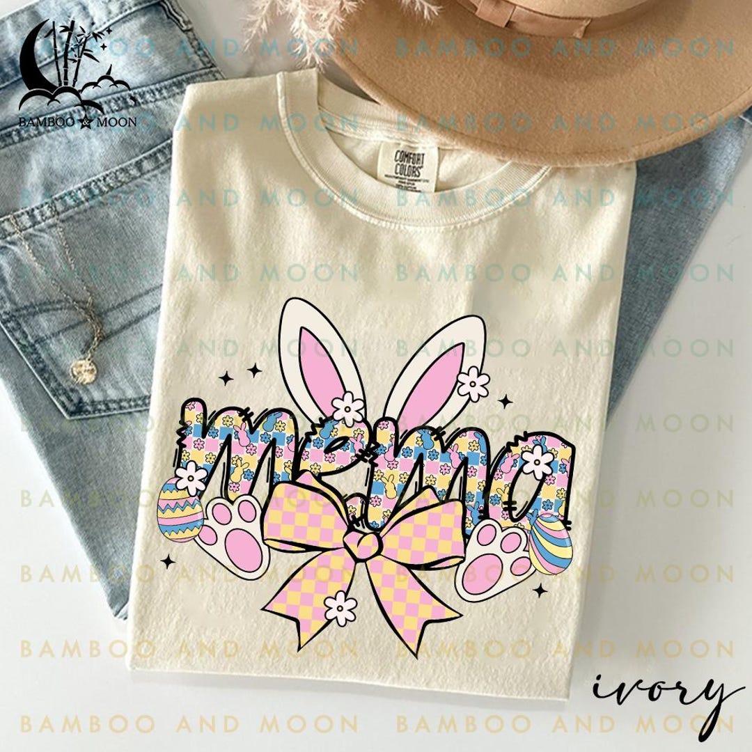 Easter Mema Shirt, Mema Easter Shirt, Cute Bunny Mema Shirt, Mother's Day Shirt TH0586-15 - Etsy