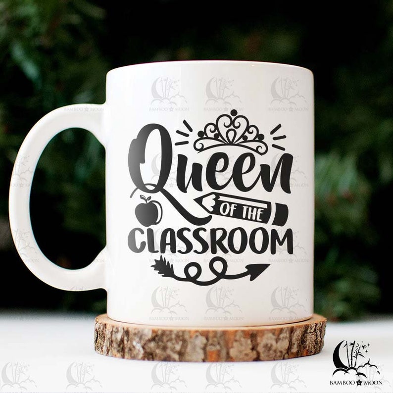 Queen of the Classroom Svg Png Teacher Svg Back to School - Etsy