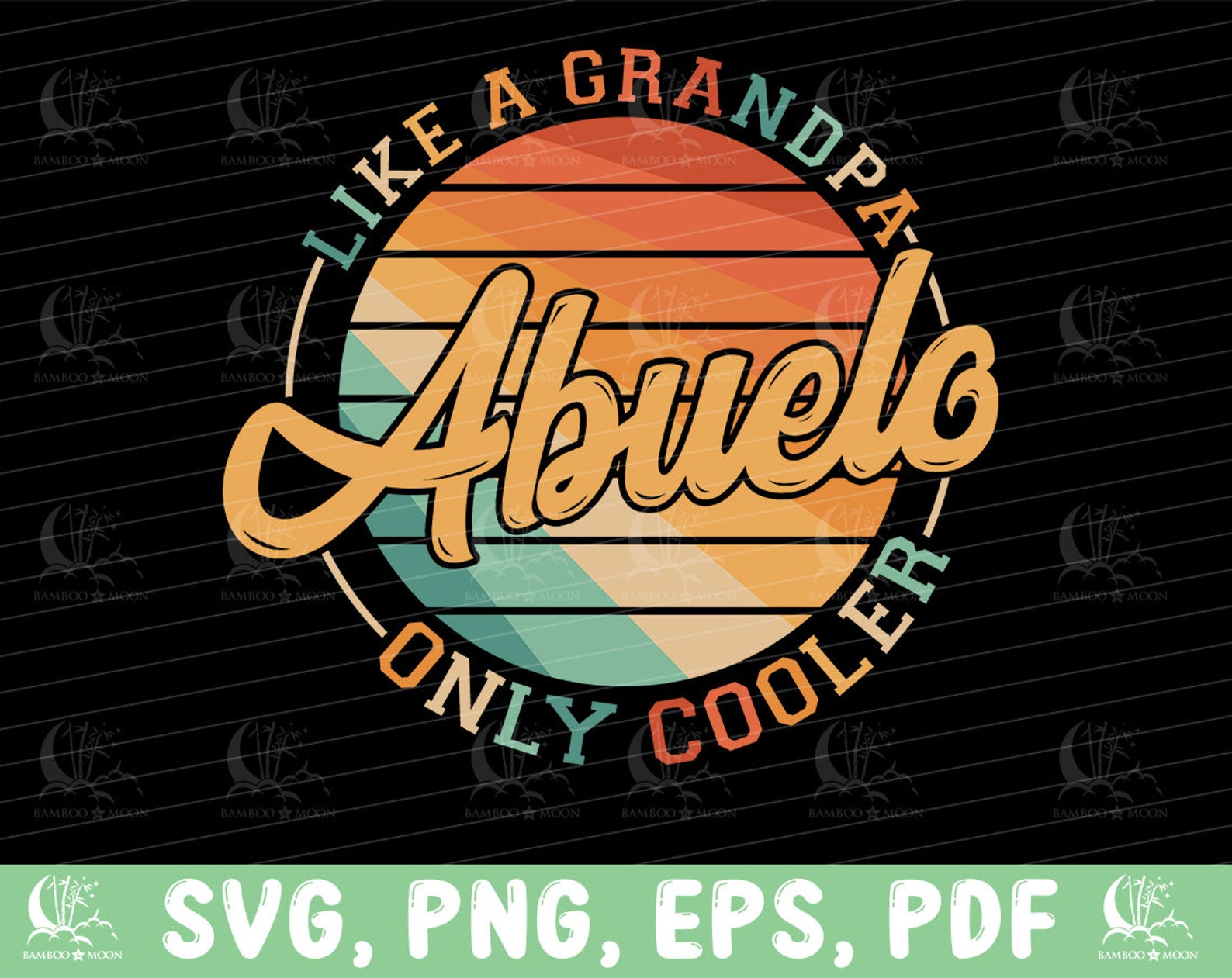Abuelo Svg Png Cool Abuelo Png Abuelo Like A Grandpa Only - Etsy