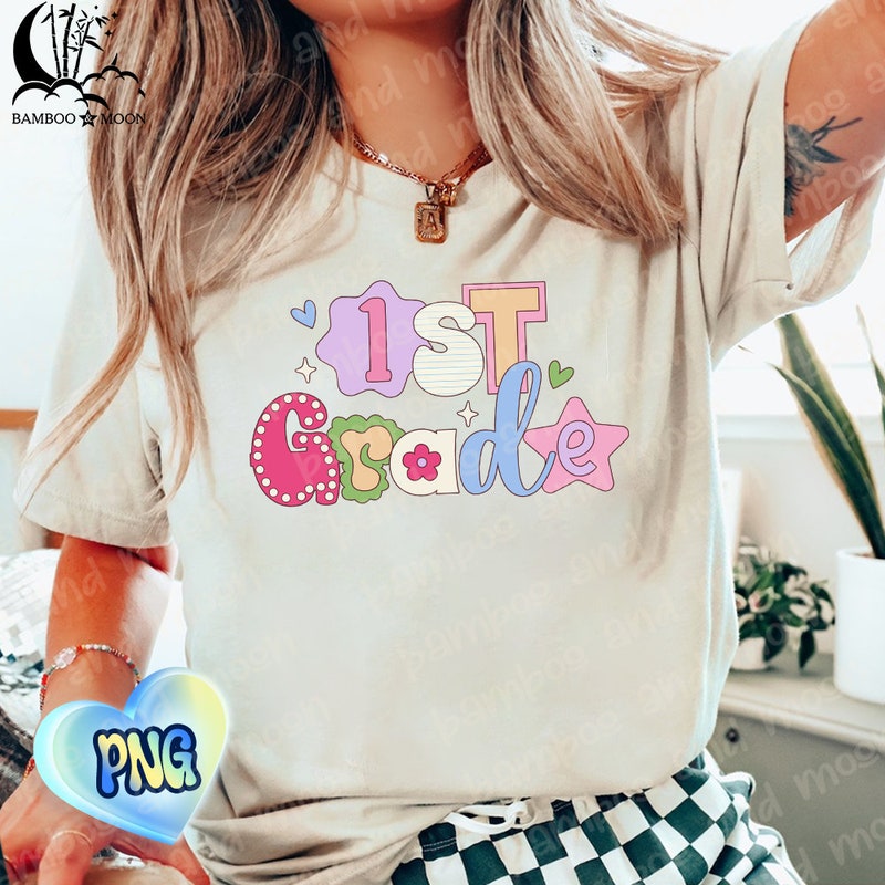 Hello First Grade Svg - Etsy