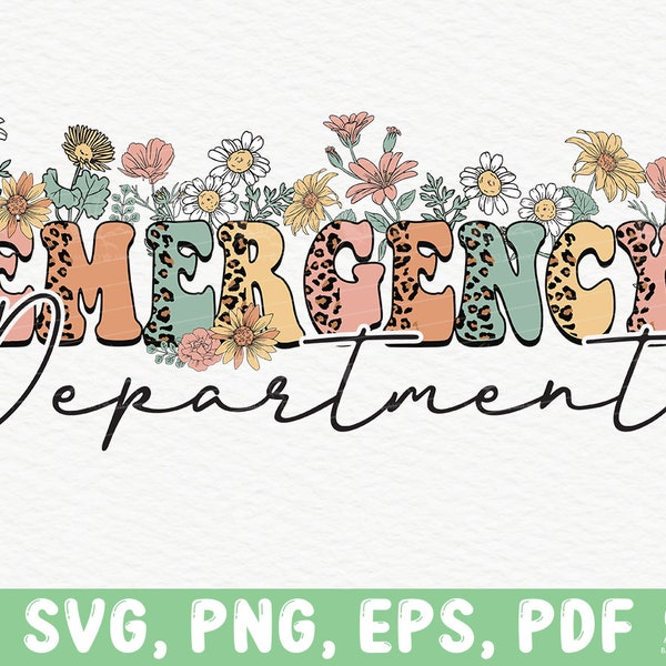 Emergency Department Svg - Etsy