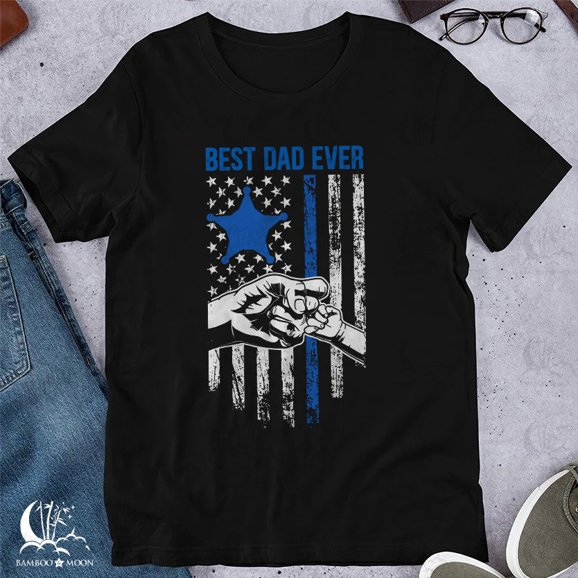 Best Police Dad Ever Svg Png Dad Svg Father's Day Png - Etsy