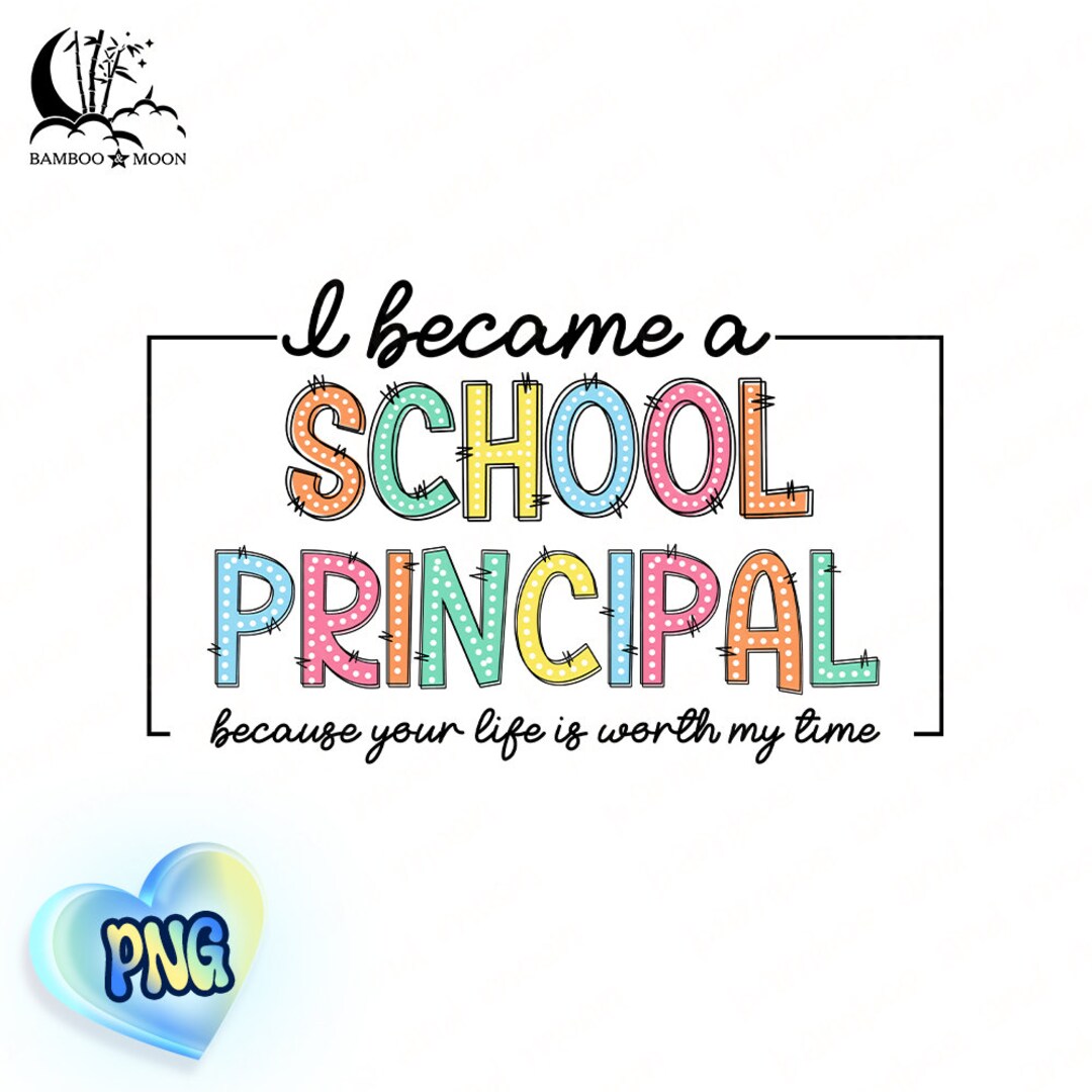 School Principal Png, Principal Gift, School Png, School Gift, Back to ...