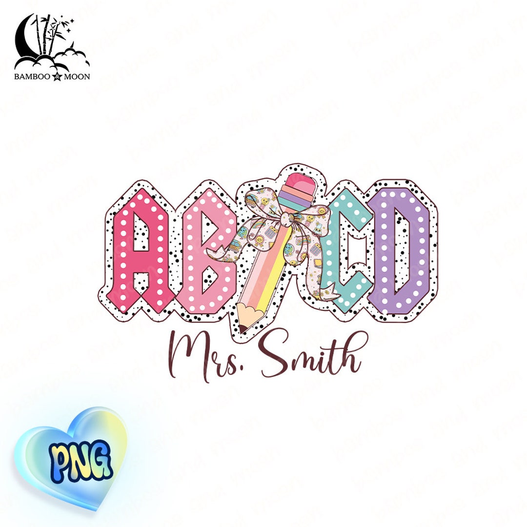 Custom Teacher Name Png, ABCD Teacher Name Png, ABCD Teacher Png, Back ...