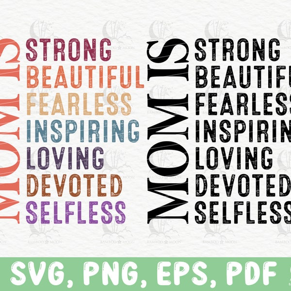 Mom is Strong Svg - Etsy