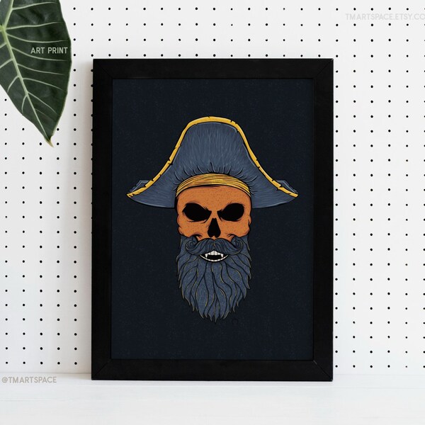 Pirate Undead Art - Etsy