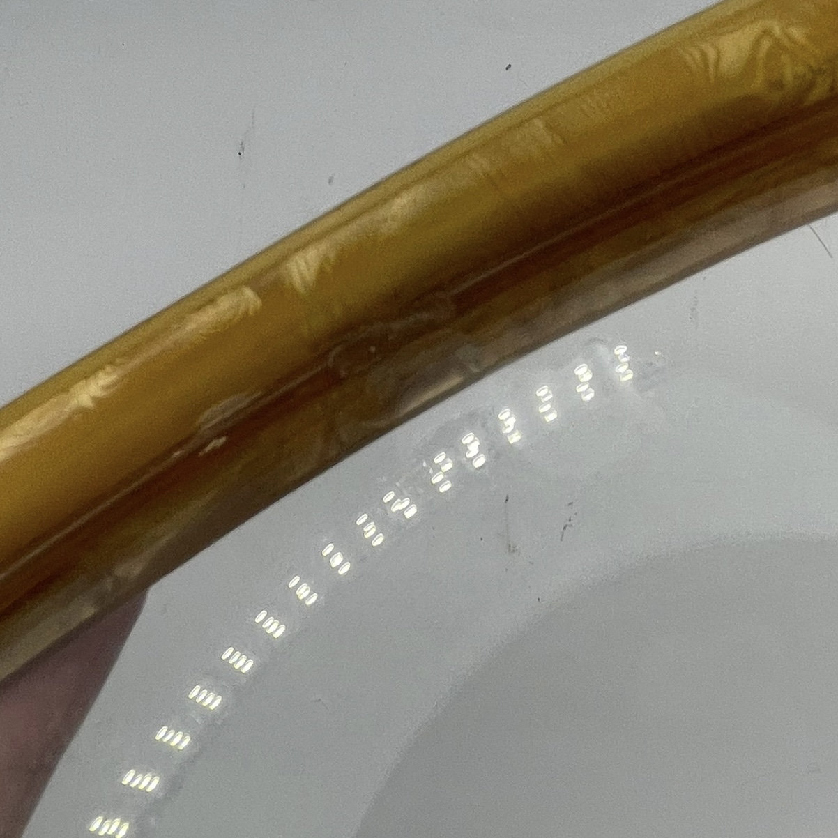 Antique Amber Marbled Celluloid and Lucite Tray - Etsy