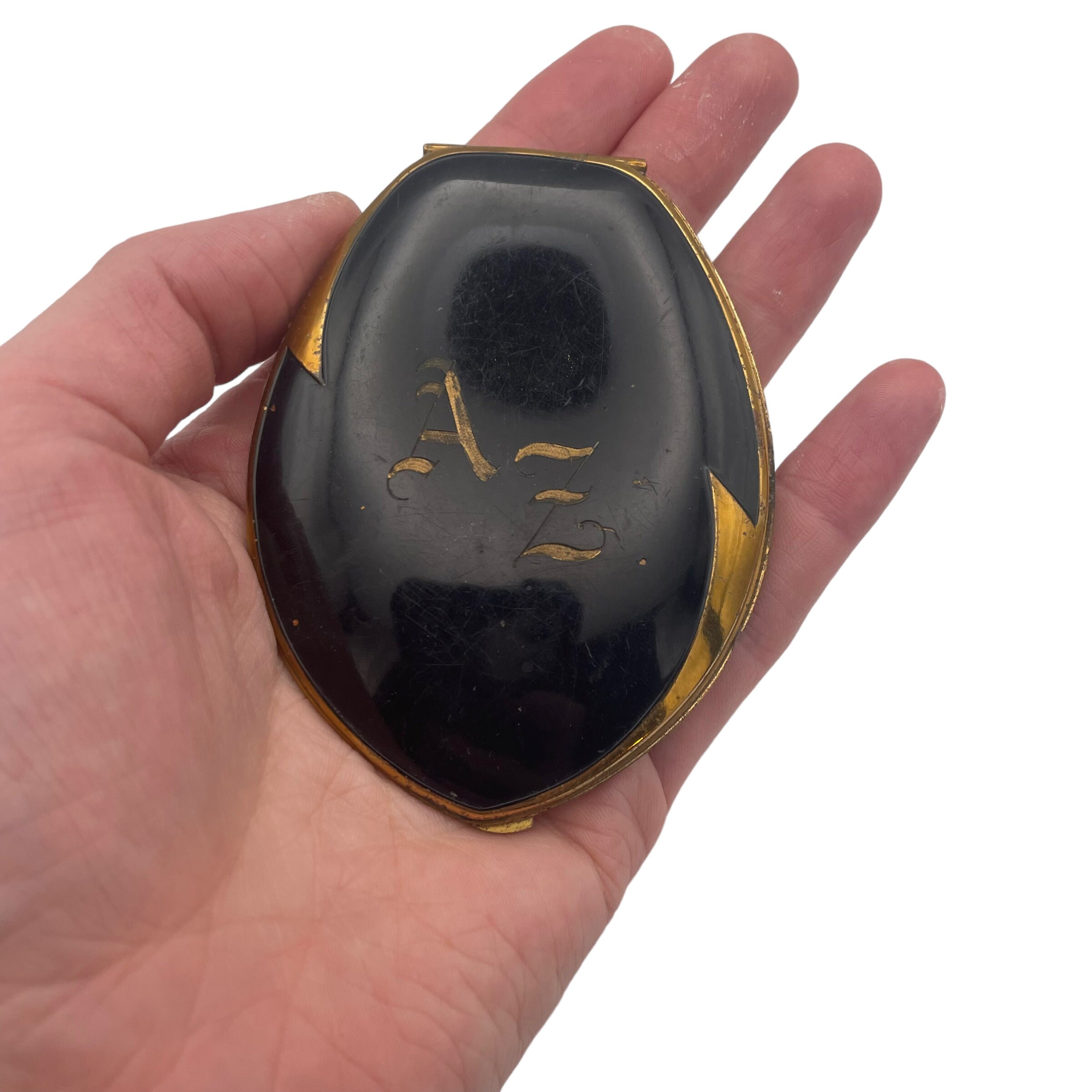 Elgin American Art Deco Compact - Etsy