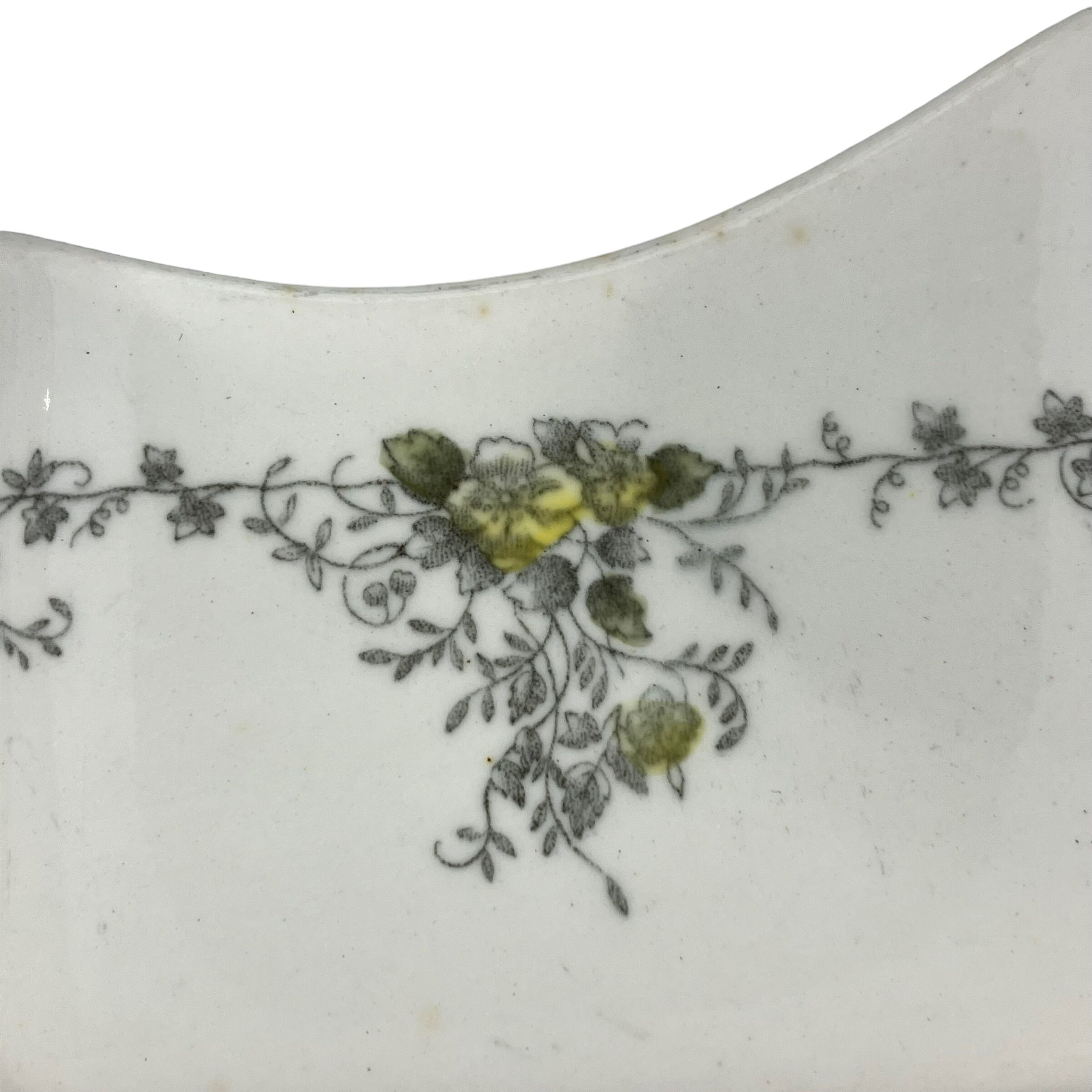 Antique Schonbrunn Waterloo Potteries Gravy Boat - Etsy