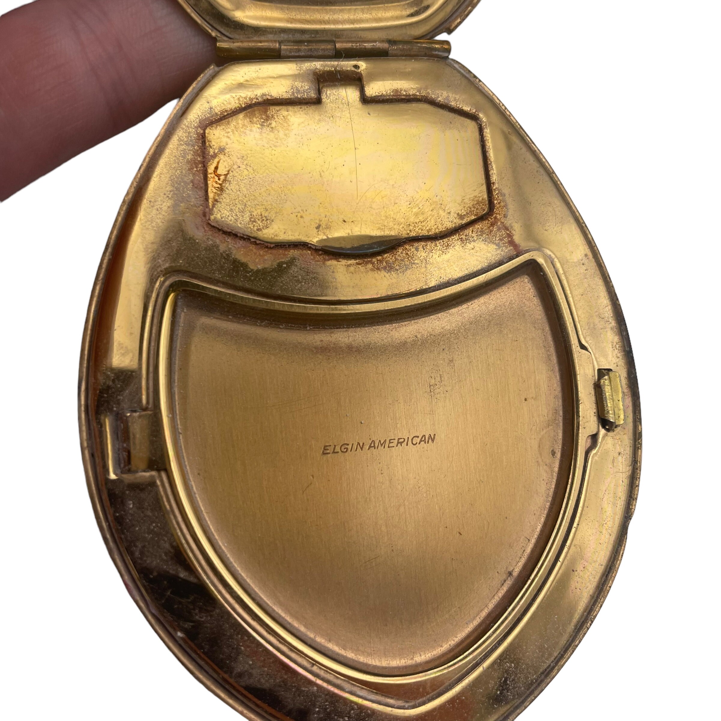 Elgin American Art Deco Compact - Etsy