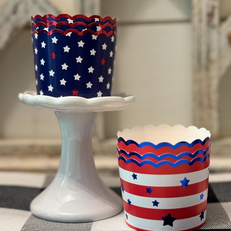 Striped Baking Cups - Etsy