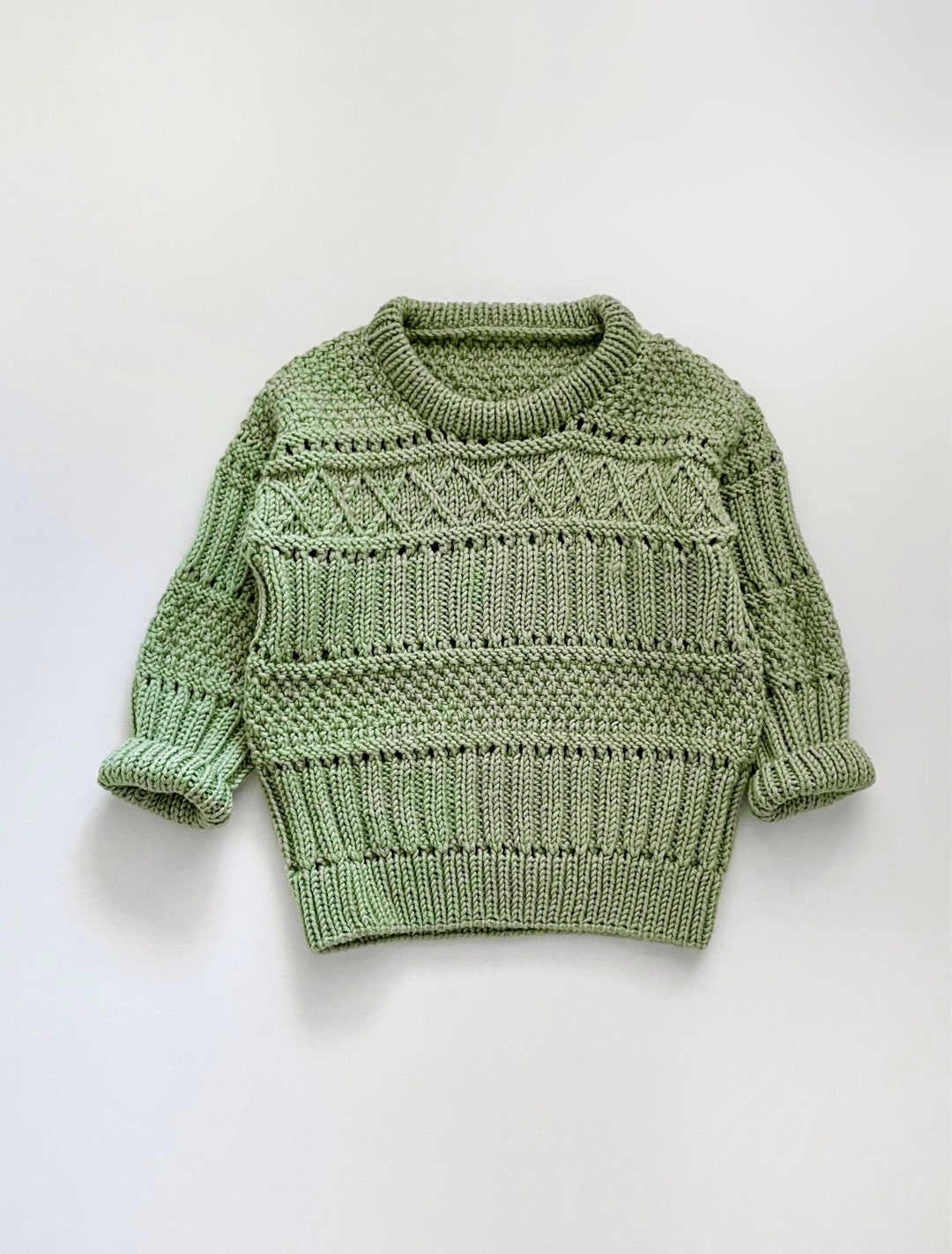 Handmade Merino Wool Baby Sweater: Soft Knit Newborn Clothes - Etsy
