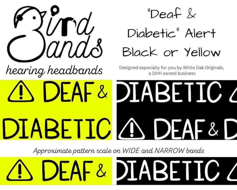 Deaf Hard of Hearing DHH Safety Awareness - Etsy UK