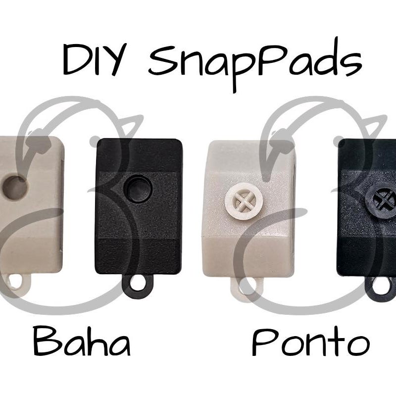 Snap Hair Clips With Pads - Etsy