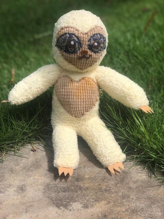 Banana Sloth - Etsy