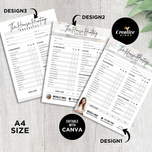 House Hunting Checklist, Home Buyer Checklist Home Hunting, House ...