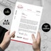 Red Realtor Real Estate Letterhead Bundle Red Realty Real Estate ...
