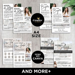 Real Estate Prospecting Letter, Prospecting Letter Bundle, Real Estate ...