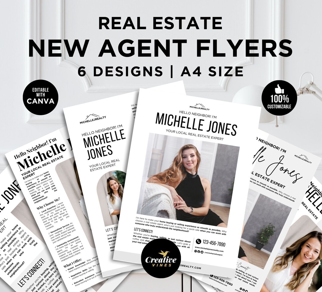 Introduction Flyer New Agent Flyer New Real Estate Agent Flyer Realtor ...