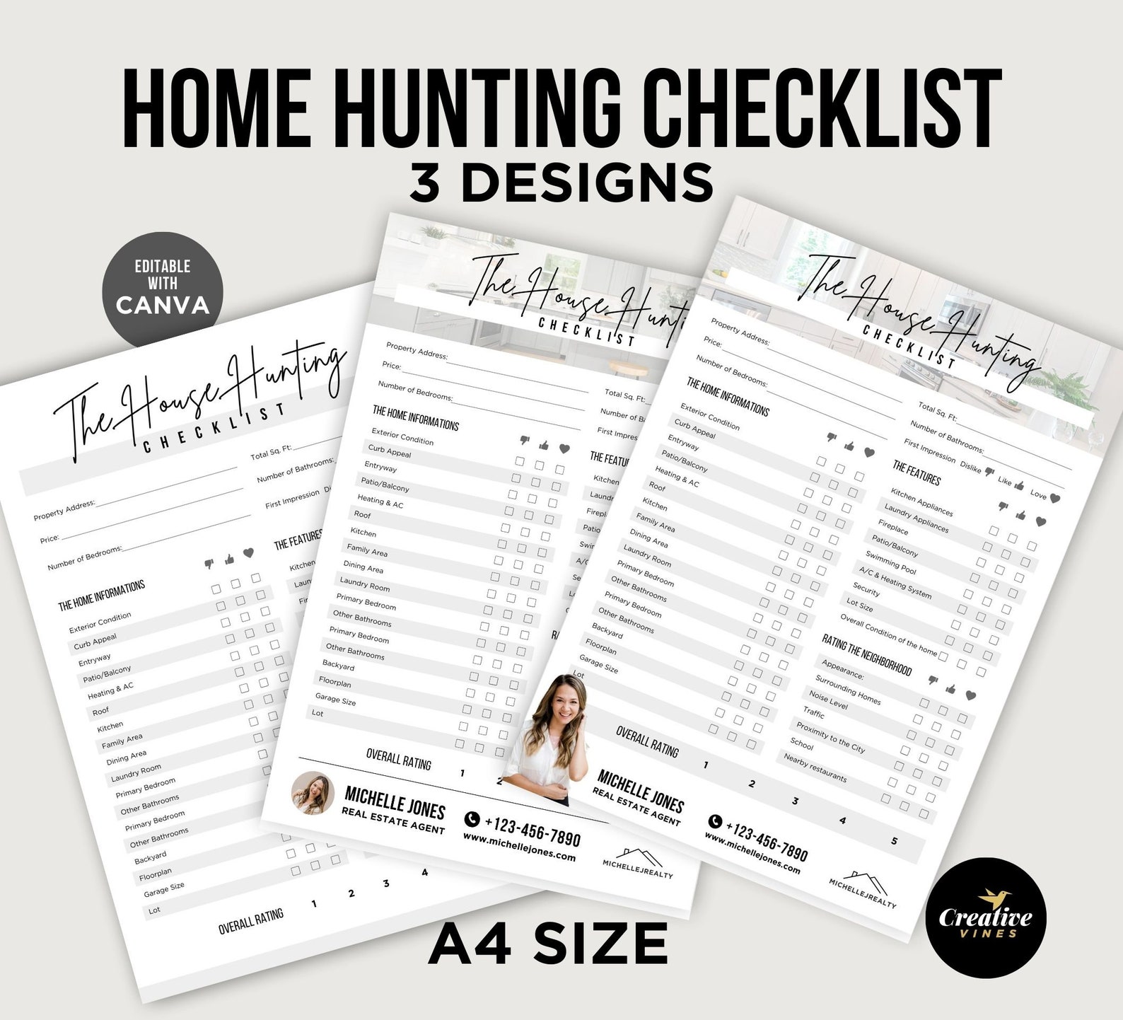 House Hunting Checklist, Home Buyer Checklist Home Hunting, House ...