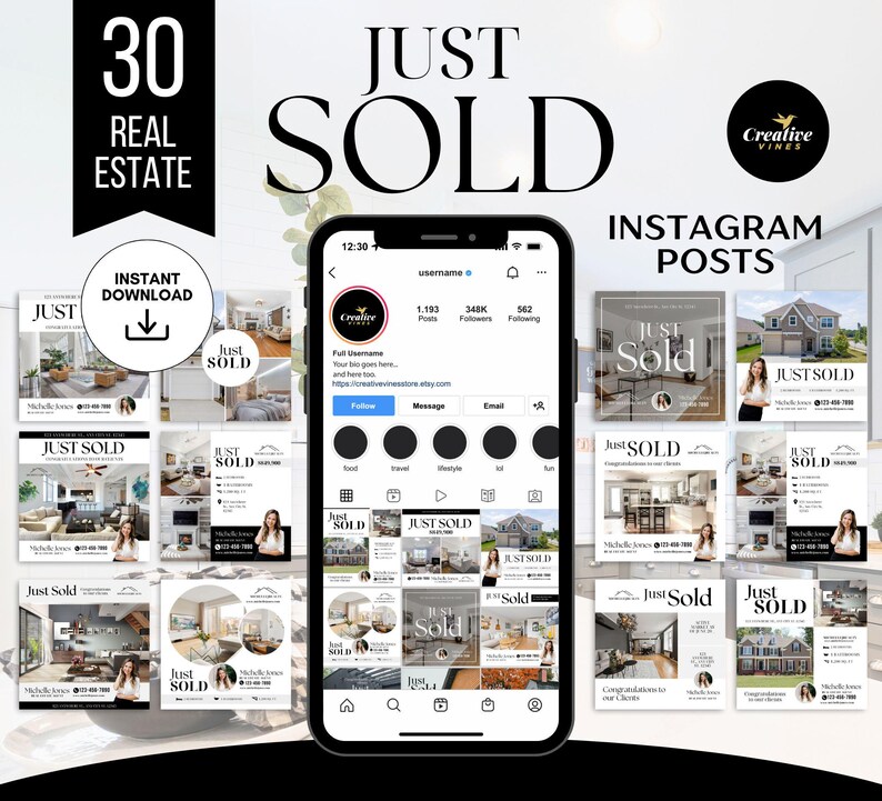 30 Just Sold Real Estate Instagram Posts, Just Sold Instagram Post ...